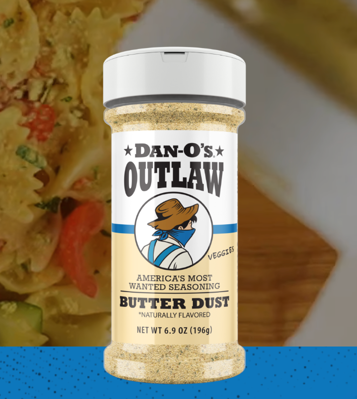 Dan O's - Outlaw - Butter Dust - 6.9 oz – Buffalo Barbecue Quest
